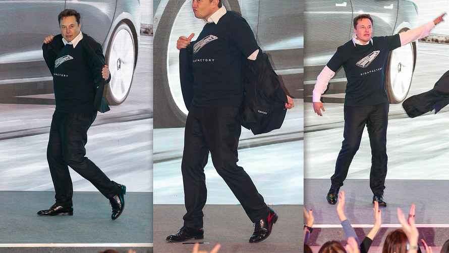 Watch Elon Musk dancing at Tesla’s Gigafactory in China - Tech Startups