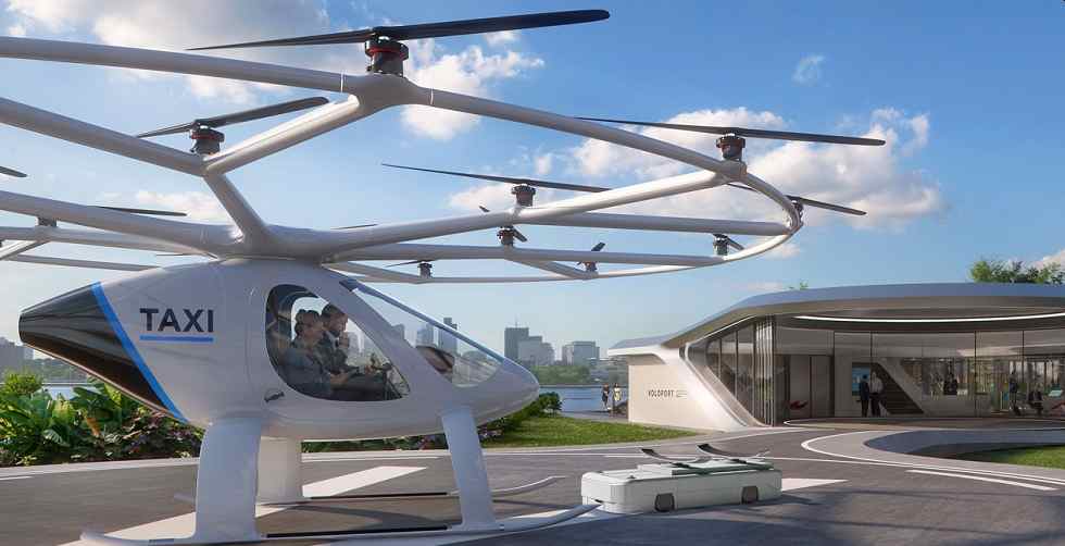 Flying taxi startup Volocopter extends its Series C to $94 million to ...