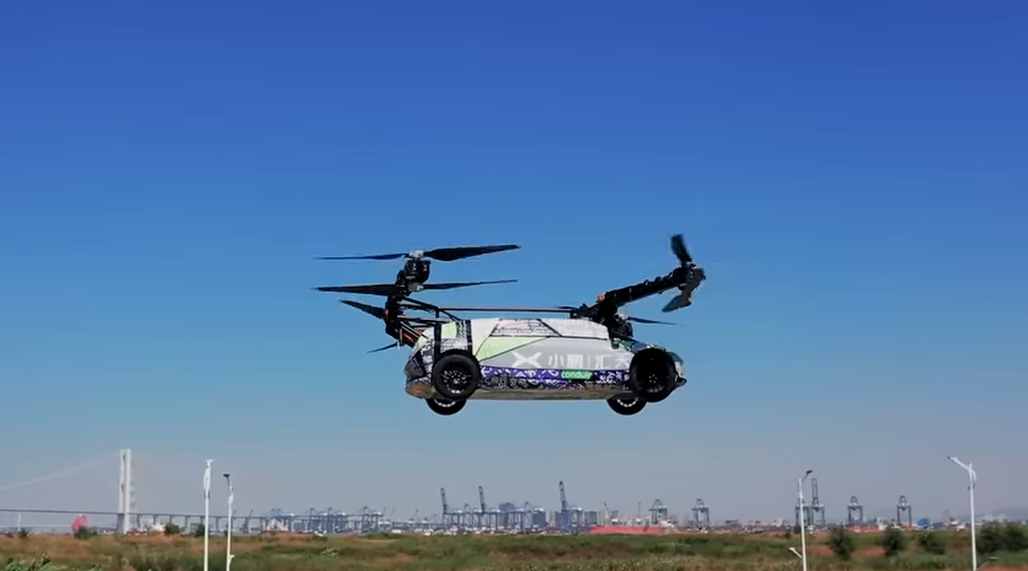 This Chinese tech startup mounts drones on a car and flies it: Watch ...