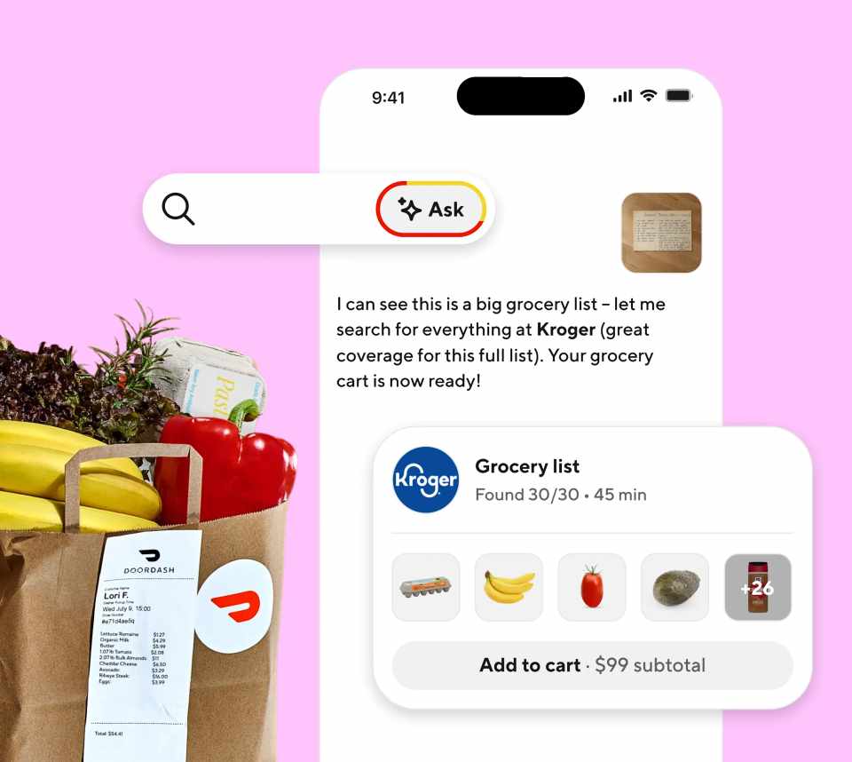DoorDash launches AI shopping assistant that lets users order food with ...